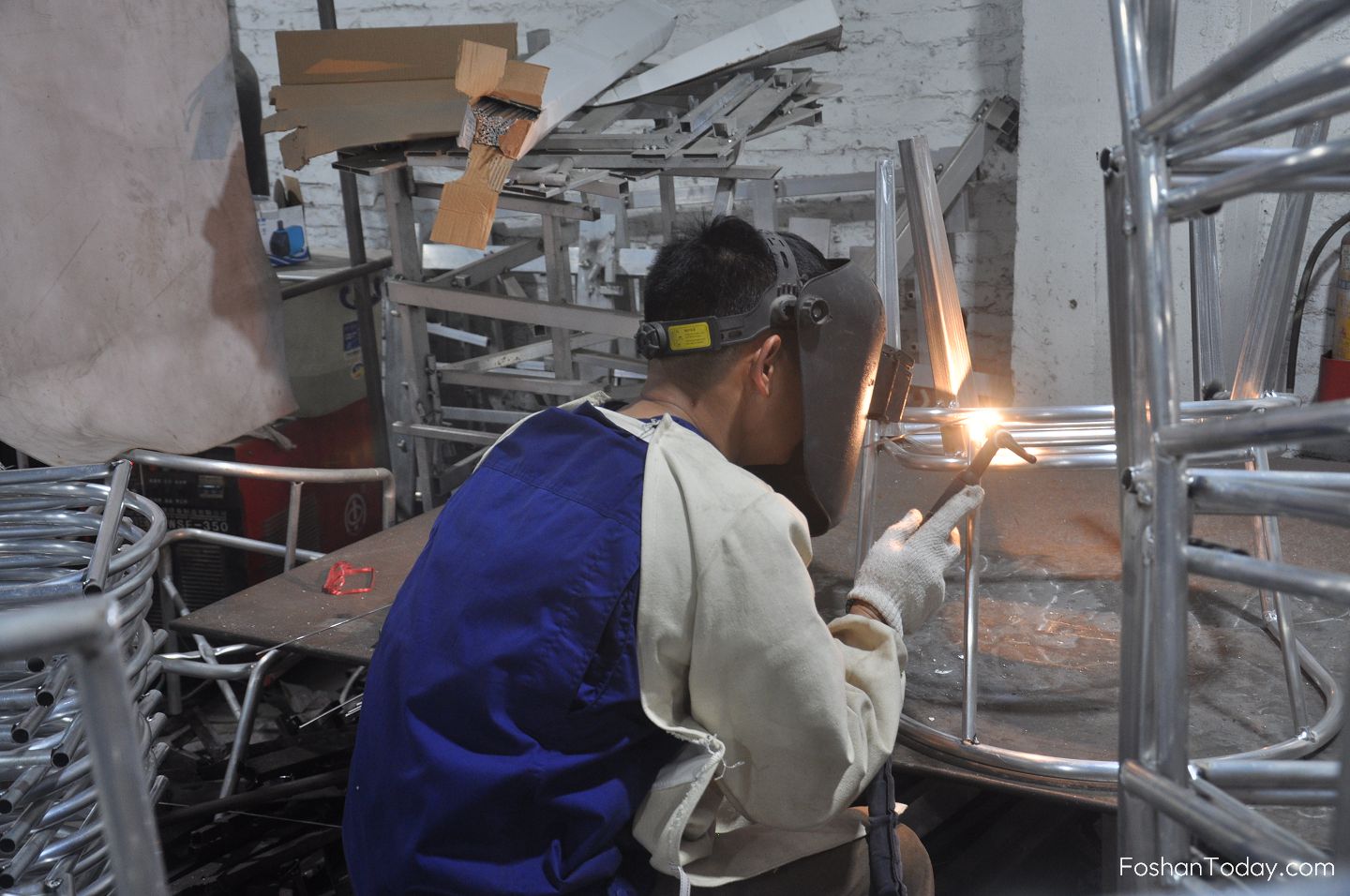 Visit a Super Big Outdoor Furniture Factory in China - Foshan Today